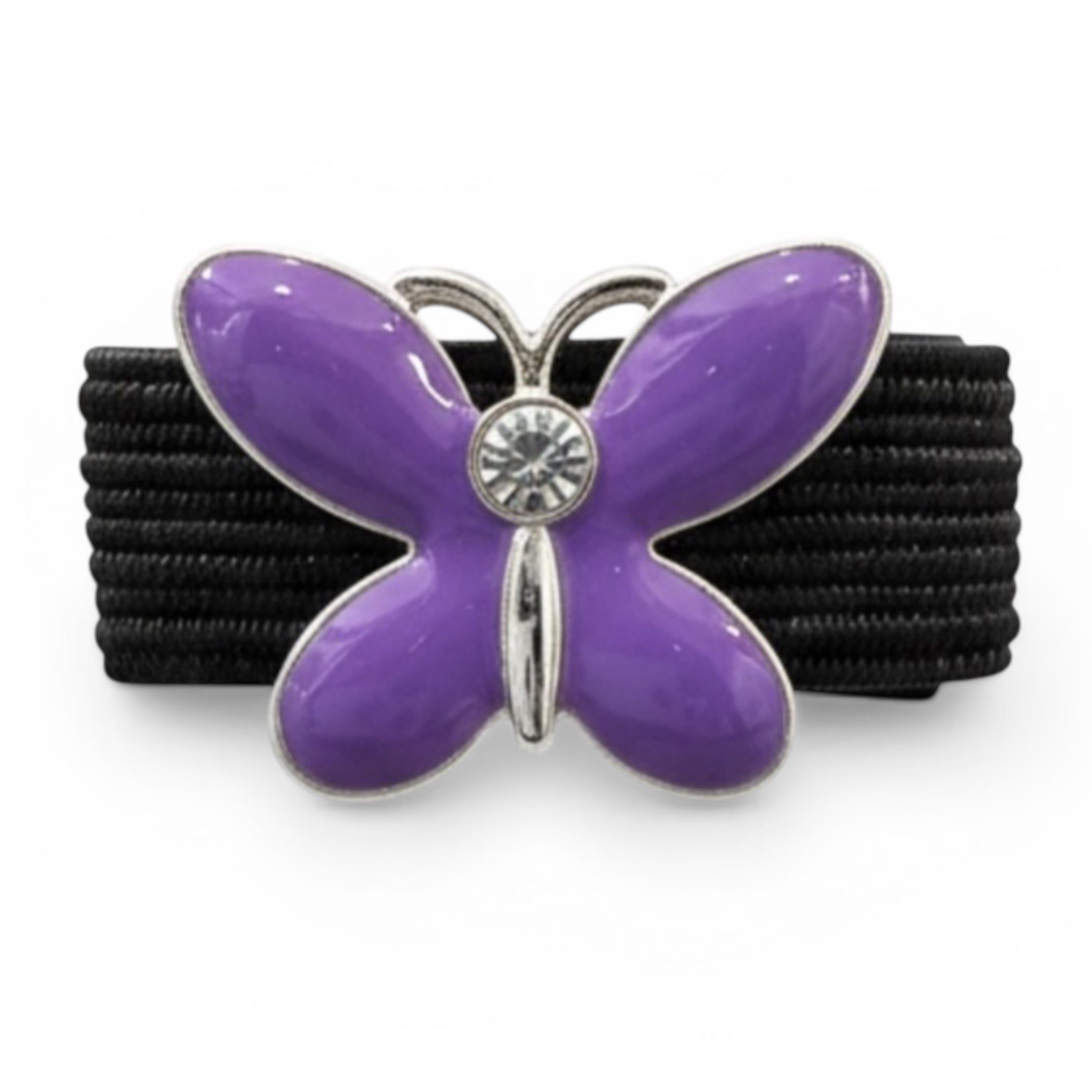 Purple Butterfly Crop Charm | Equestrian Whip Charm | Dubois Cheval ...